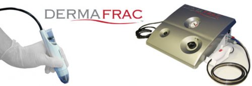 DermaFrac micro-needling (skin needling) and product infusion machine